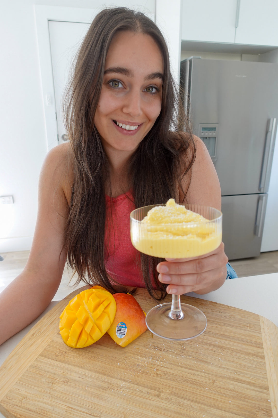 Malissa Fedele's Calypso Mango Froyo Recipe – BowlsomeAU